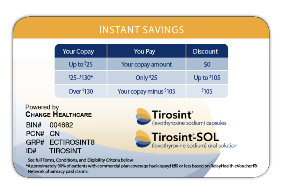Saving Money on Your Thyroid Drugs with Copay Cards | Paloma Health
